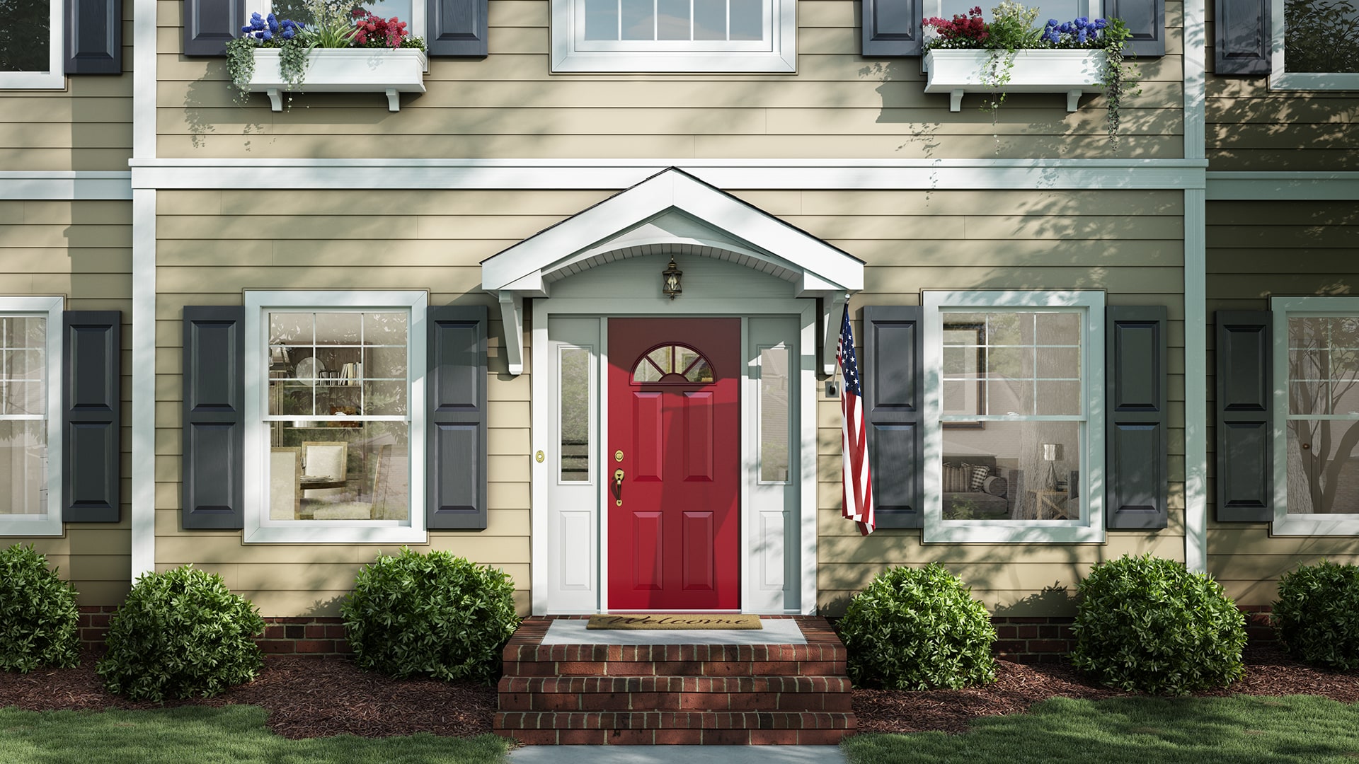 Trending Front Door Colors - Window World of Connecticut